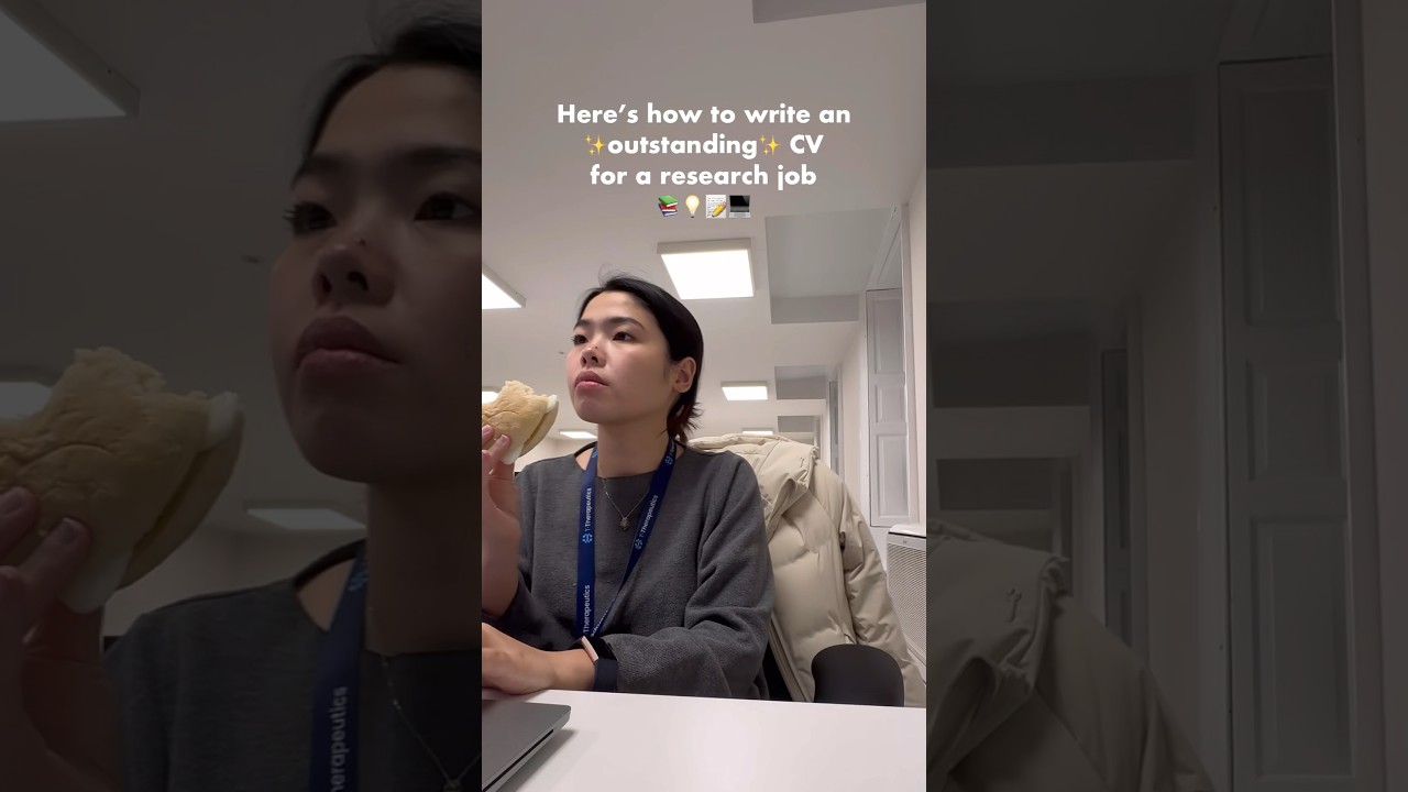 📝💡CV tips to apply for a Research Assistant job 📚💻 #research #academia #careerdevelopment