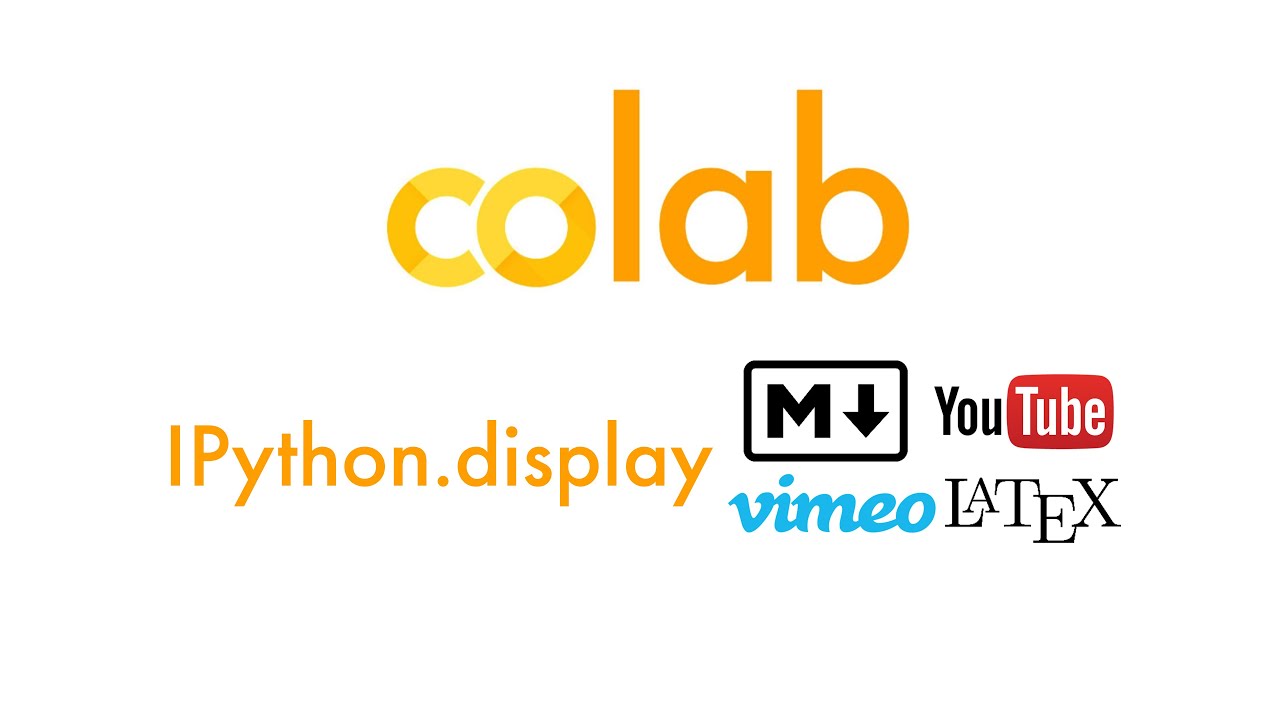 Google Colab - IPython.display!