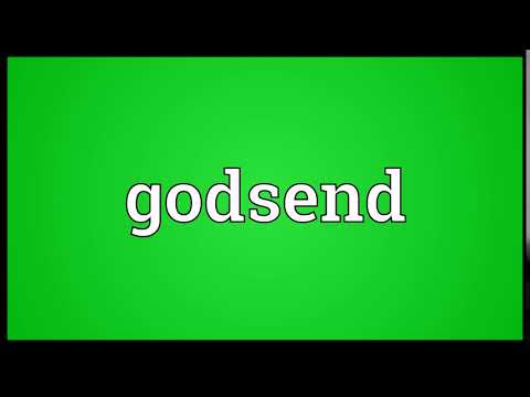 Godsend Meaning | Wordogram