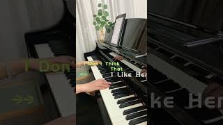 Charlie Puth - I Don't Think That I Like Her by LokLok Piano Notenblatt