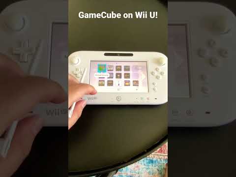 GameCube games work on Wii U! #nintendo #retro #gamecube