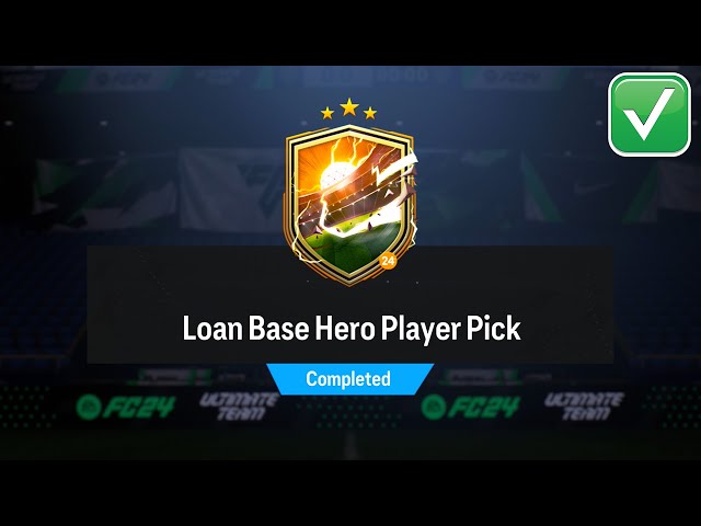 EA FC 24 Loan Base Hero Player Pick SBC: How to complete, expected cost ...