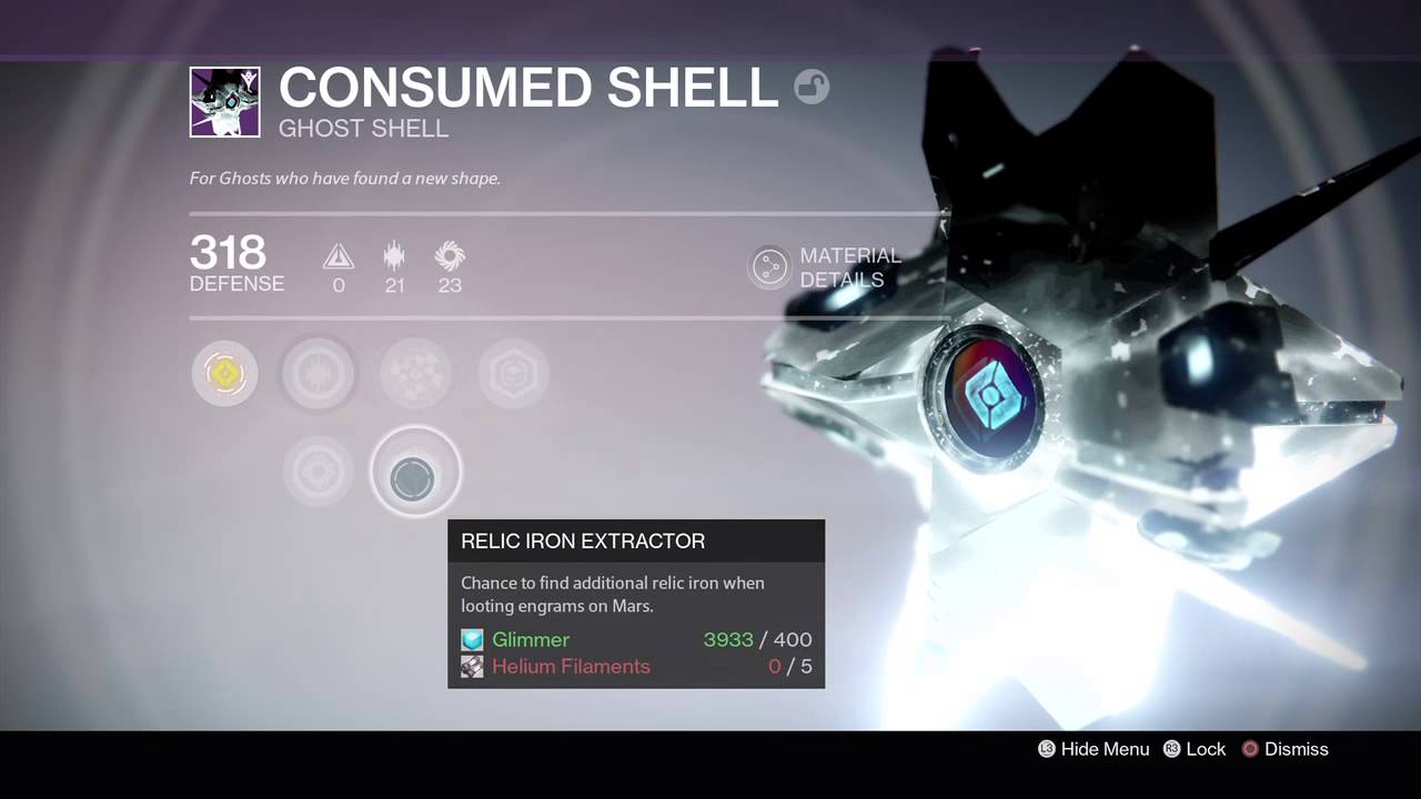 Destiny: TTK - Consumed Shell