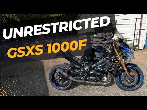 Yoshimura Exhaust Install + ECU Flash on a GSX-S 1000 F