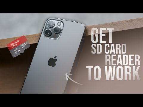 How to Get SD Card Reader to Work on iPhone (tutorial)