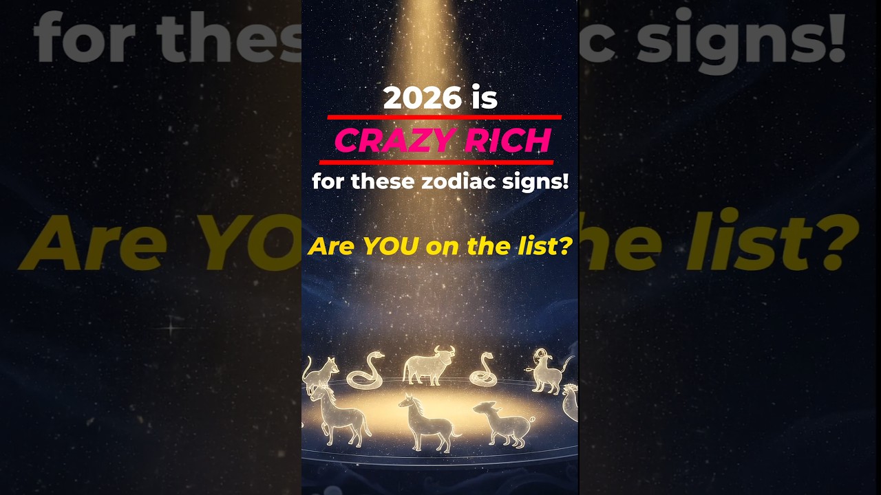 These Signs Are About to Win BIG in 2026 — Is Yours One of Them? 💎✨#astrology2026 #money