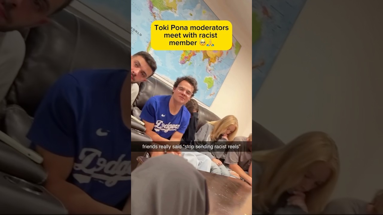Toki Pona moderators meet with racist member 🥺🙏 #tokipona