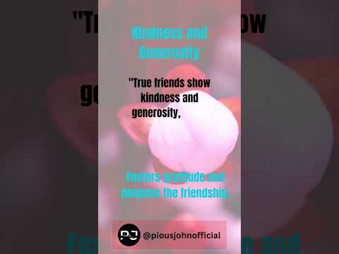 Kindness and Generosity Quotes