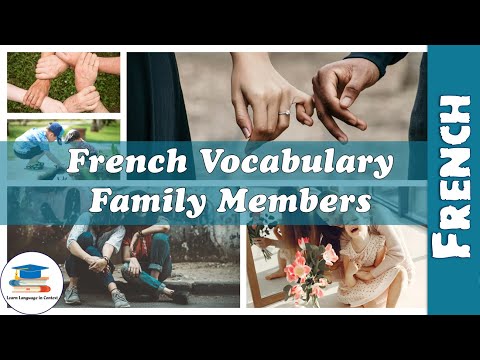 French Vocabulary - Family members