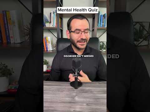 Mental Health Quiz. How many can you get right?