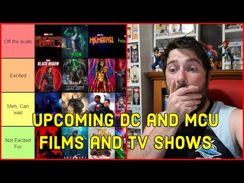 Upcoming DC and MCU Films/TV Shows Tier List