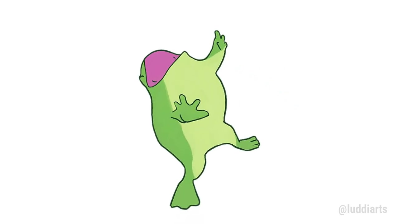 frog flip | animation meme