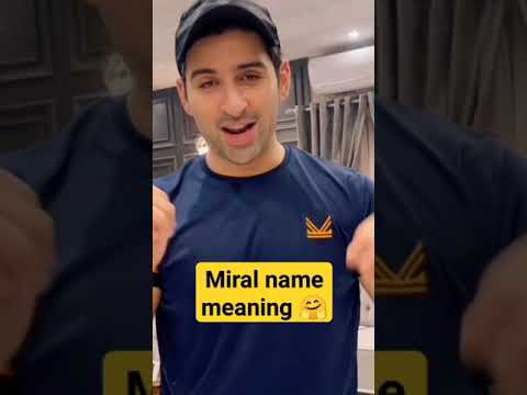 Miral Muneeb name meaning #aimankhan #name#miralmuneeb