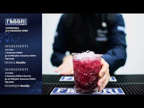 FABBRI - Virgin Amarena Cherry Caipirosca | RECIPE - Mocktails