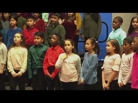 One World Trade Center Spire Lighting Celebration: P.S. 154 Q Choir