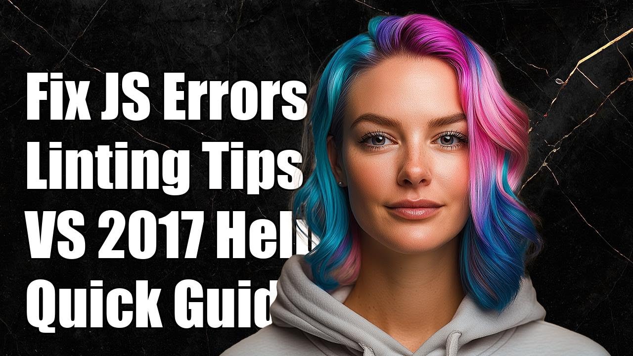 How to Fix JavaScript Linter Errors Highlighting in Visual Studio 2017