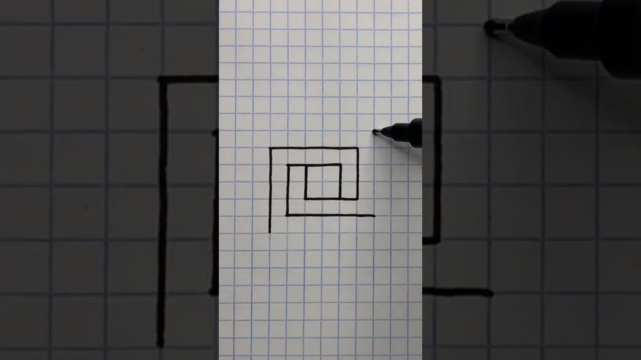 Labyrinth | Drawing On Graph Paper