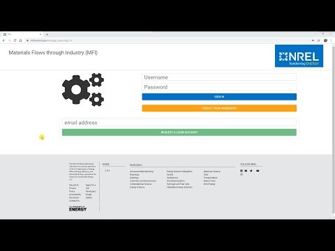 MFI Tutorial Chapter 1: Logging In