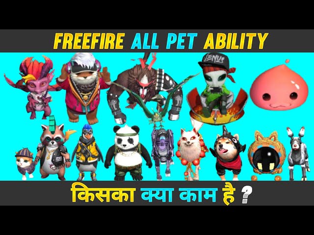 5 best Free Fire pets to pair with active characters