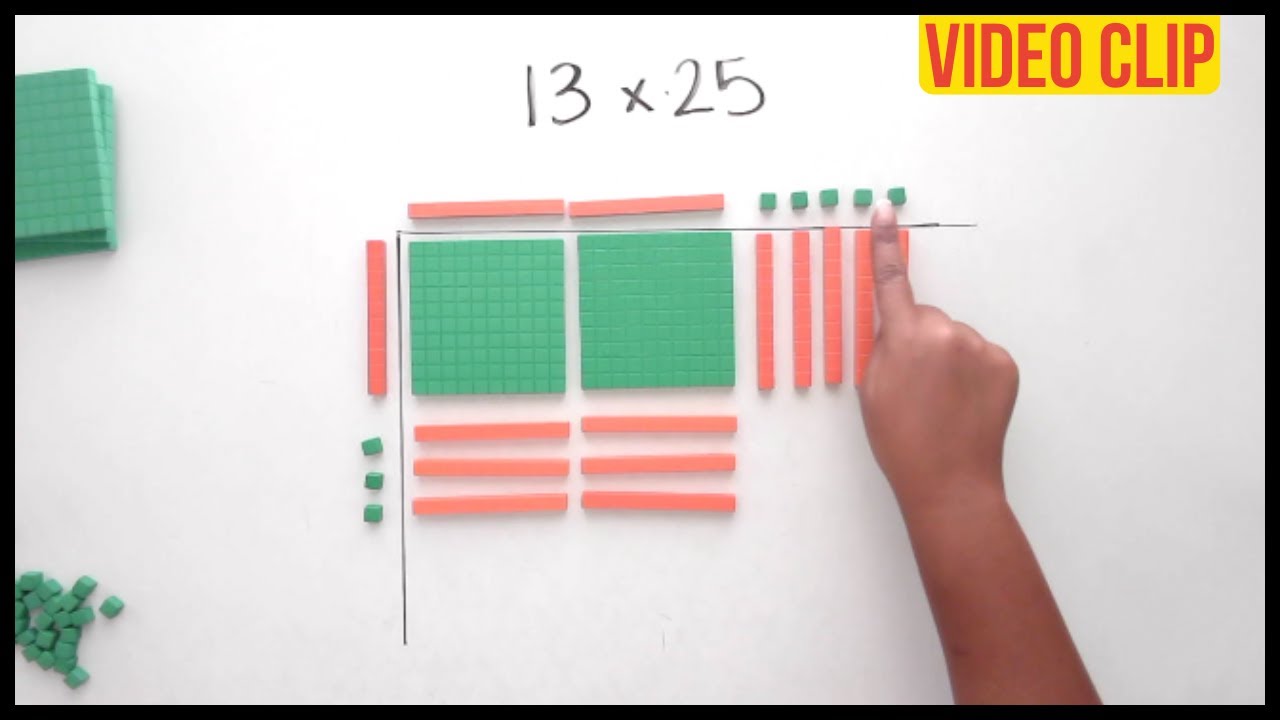 Area Models | Multiplication | Base Ten Blocks
