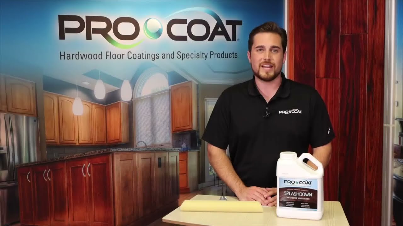 How to apply ProCoat® Splashdown™ Wood Sealer
