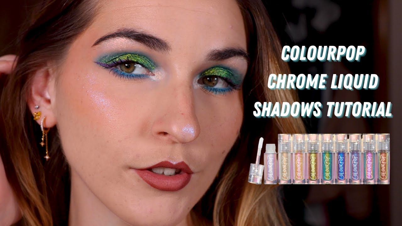 HOW TO: COLOURPOP CHROME LIQUID SHADOWS | Overview + Tutorial
