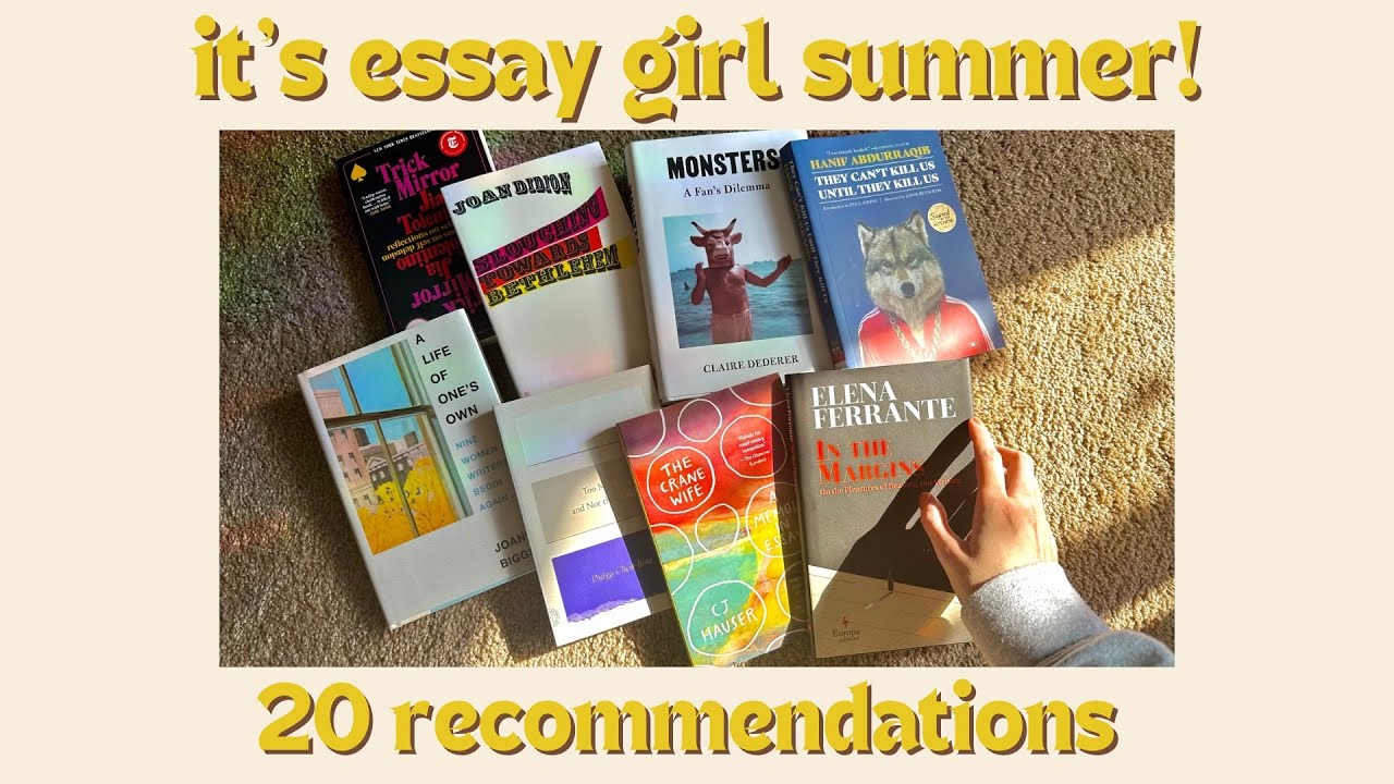20 essay collection recommendations from a certified essay lover 📝