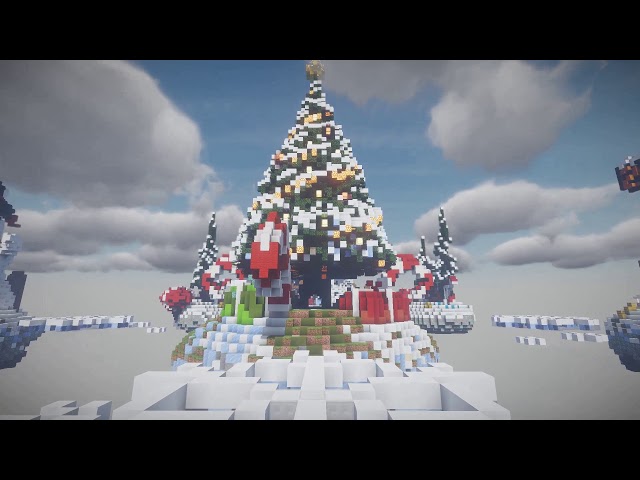Christmas/New Year Bedwars Map || 1v1v1v1 or 4v4v4v4 Minecraft Map