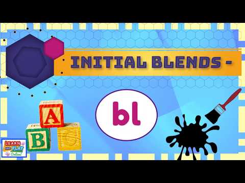 Learning to read: Initial Blends - BL words!