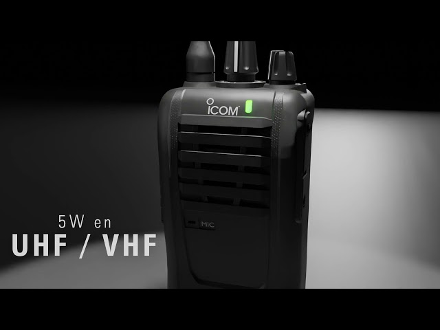 SYSCOM: IC-M85UL-ICOM - Radio VHF Portátil, Intrínsicamente Seguro, 5 W ...