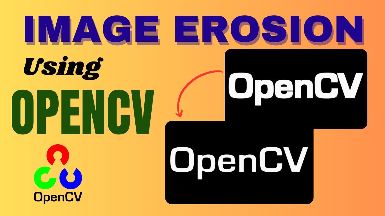 Image Erosion Using OpenCV || Python