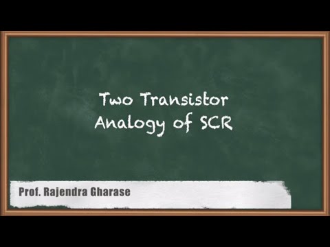 Demystifying SCR : Two-Transistor Analogy For Anode Current In Power ...