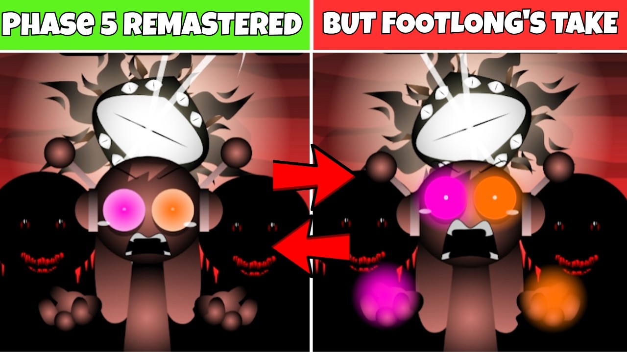 Incredibox Sprunki : Phase 5 REMASTERED (Footlong's Take) New Update #sprunki #incredibox