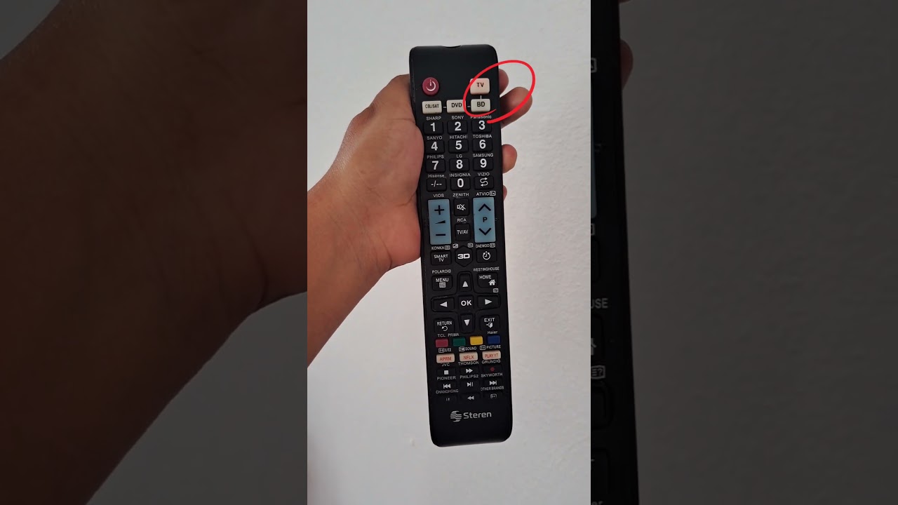 How to configure Steren Universal Remote on any smart TV