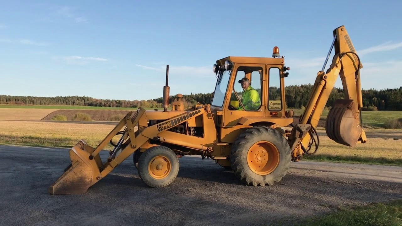 Klaravik Auktioner | Traktorgrävare Case 580 CK