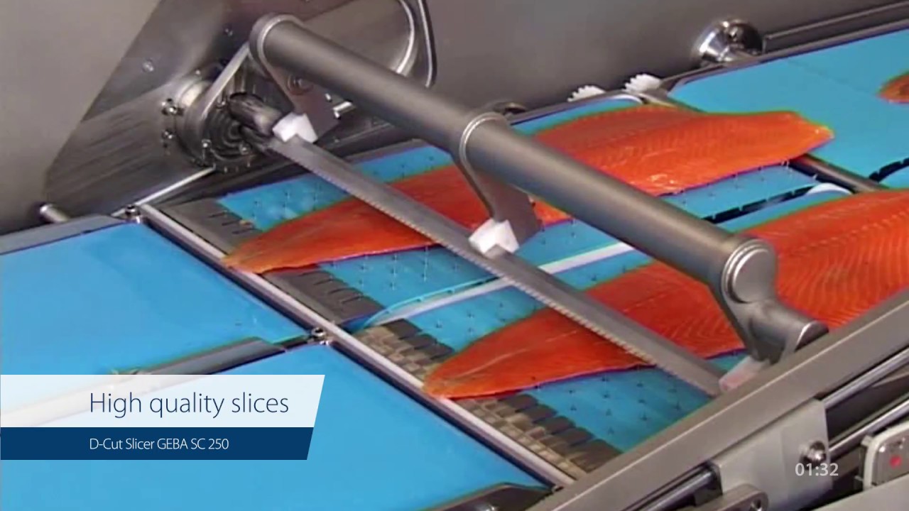 D-Cut Slicer GEBA SC 250 – Greater flexibility through wider cutting angle