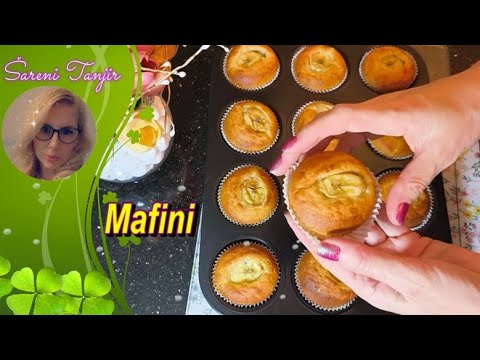 Najlakši recept za mafine sa bananama – brzi, mekani i puni ukusa!