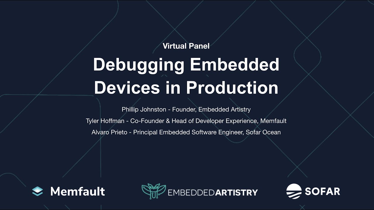 Debugging Embedded Devices in Production
