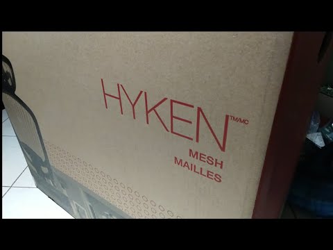 Staples Hyken Mesh Ergonomic Chair Office/Gaming (Red)