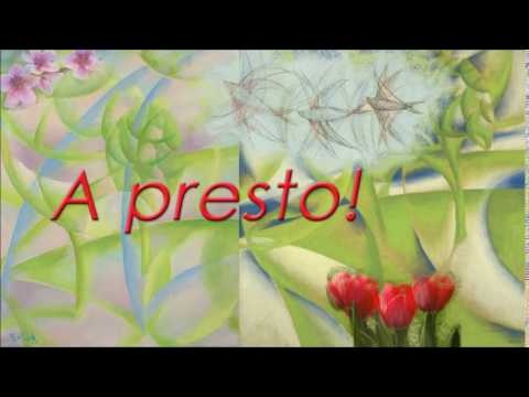 A presto Italian Greetings See you soon!