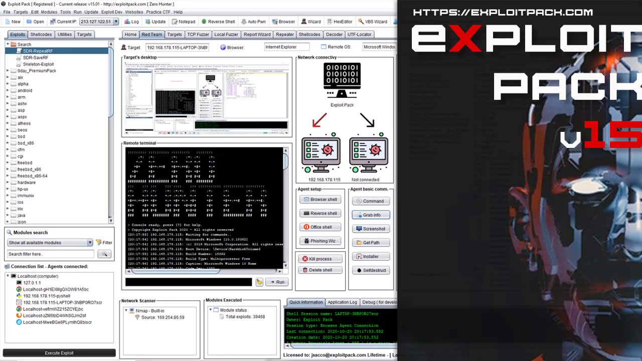 Exploit Pack v15 [ Zero Hunter ]