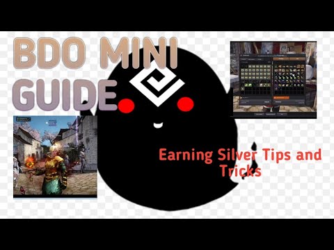 [Game Play] BDO Mini Guide - Market Tips and Earning Silver