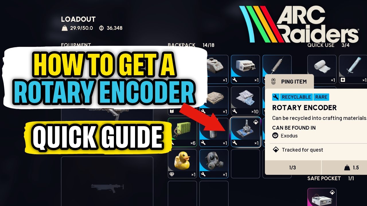How to Get a Rotary Encoder in Arc Raiders Quick Guide