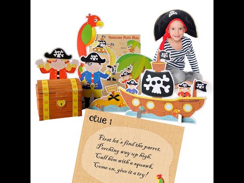 Lello and Monkey Pirate Treasure Hunt Party Game for Kids