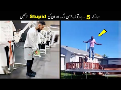 5 Stupid People In The World In Urdu || Stupid People Doing Stupid Things || Waseem Zia TV
