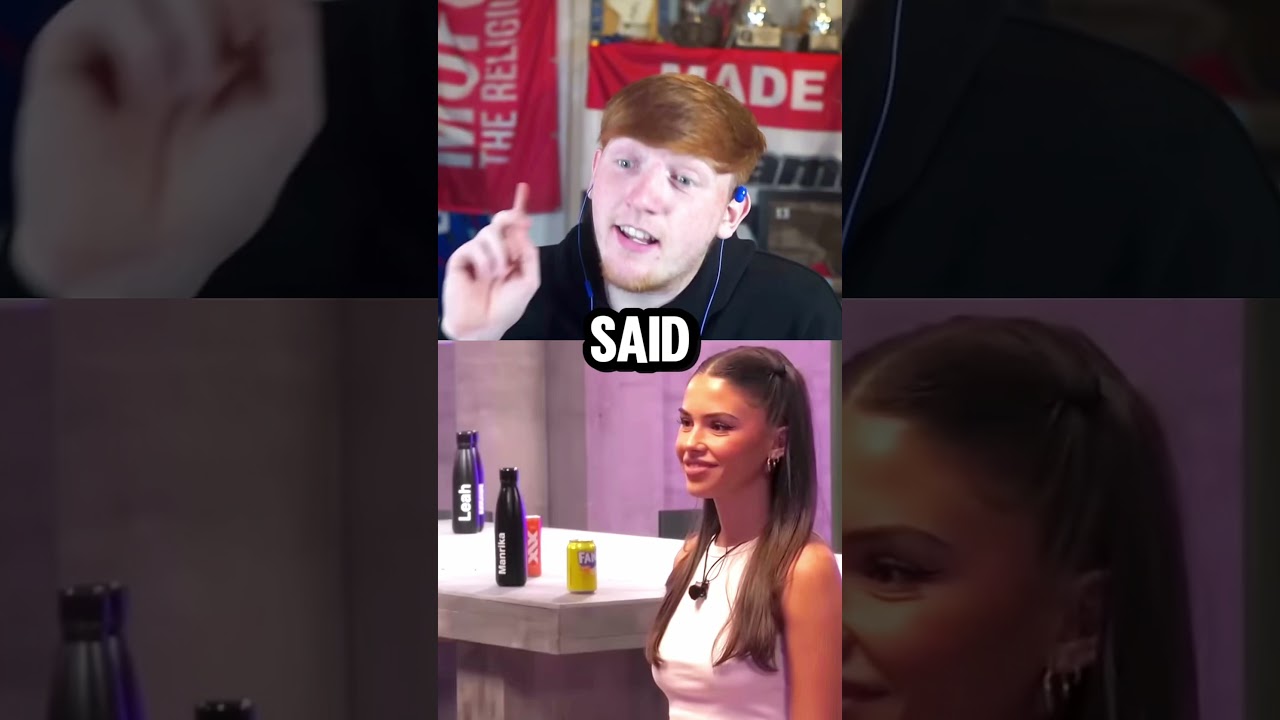 Angry Ginge talks about Leah Halton 😂 #sidemeninside #inside #angryginge13 #leahhalton #sidemen