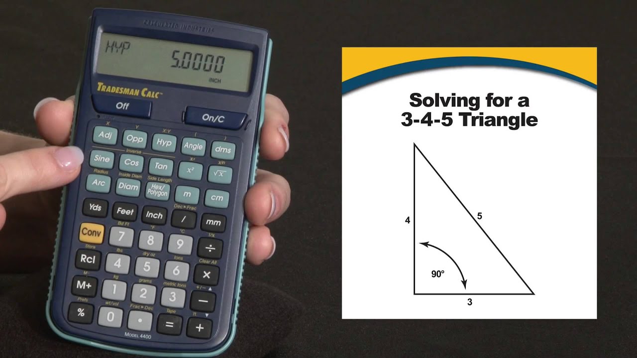 How to do Triangular Math in the Shop or Classroom | Tradesman Calc