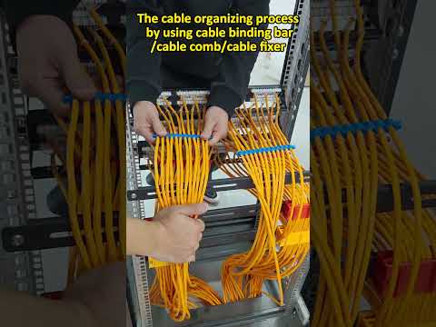 Why you need to use the COBTEL cable binding bars and cable fixers?