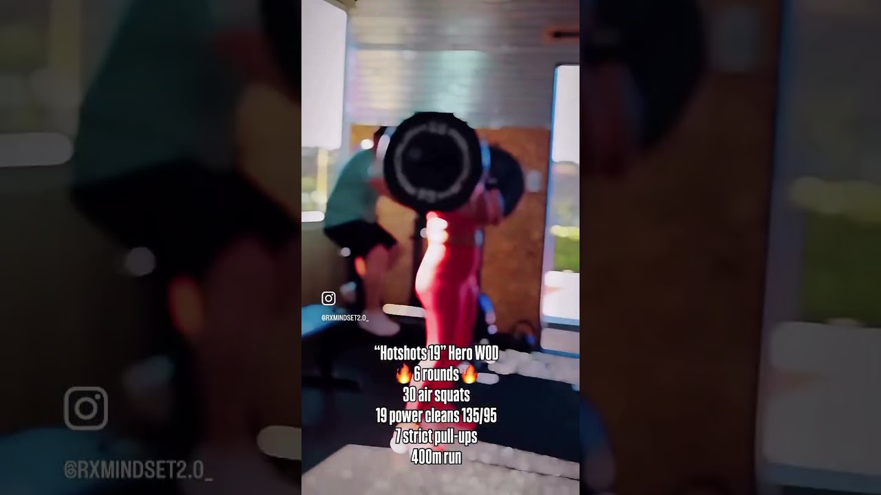 CrossFit Hero Workout #crossfit #herowod #workoutoftheday #crossfitprogramming