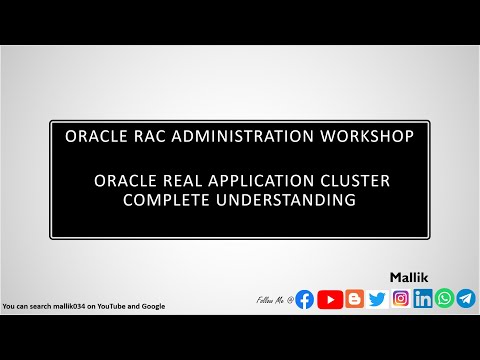 Learn Demo Session 1 Oracle RAC Training Course Curriculum - Mind Luster